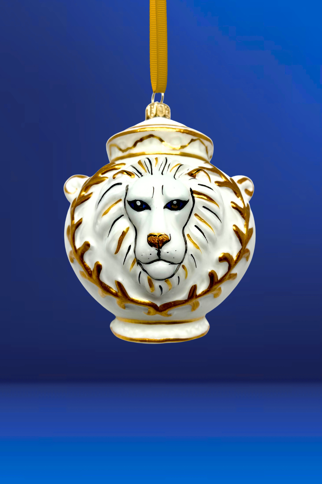 Majestic Lion Canister Jar Ornament – Kenzies of London